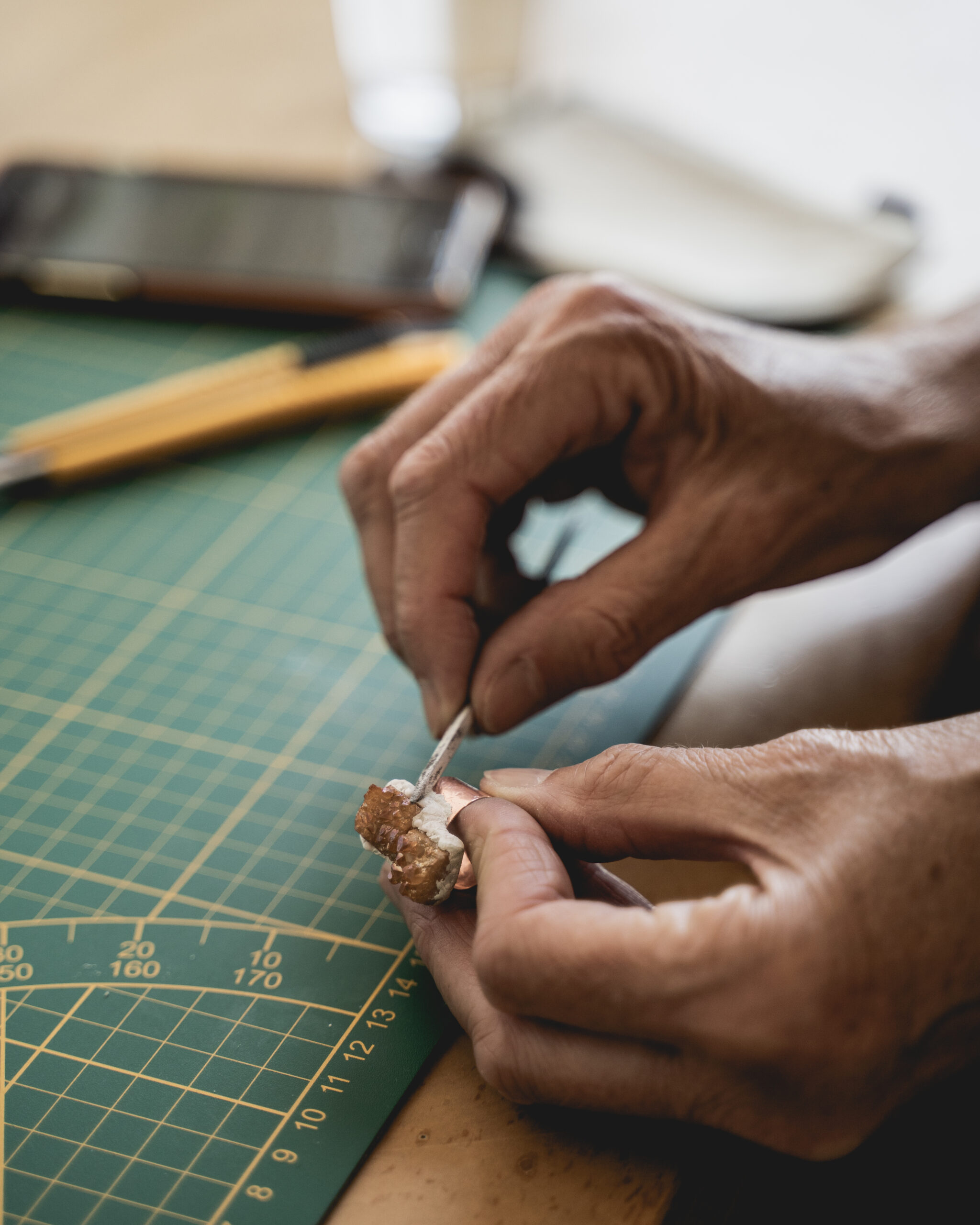 Workshop ring maken met eigen groep - Copper Gorgeous - by Suzan Silvius